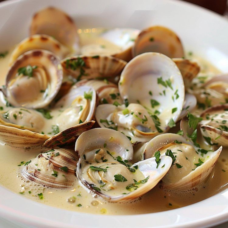 Creamy Pipis with Garlic and White Wine Recipe – Getfish Seafood