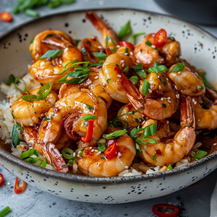 Spicy Garlic Prawn Stir-Fry Recipe – Getfish Seafood
