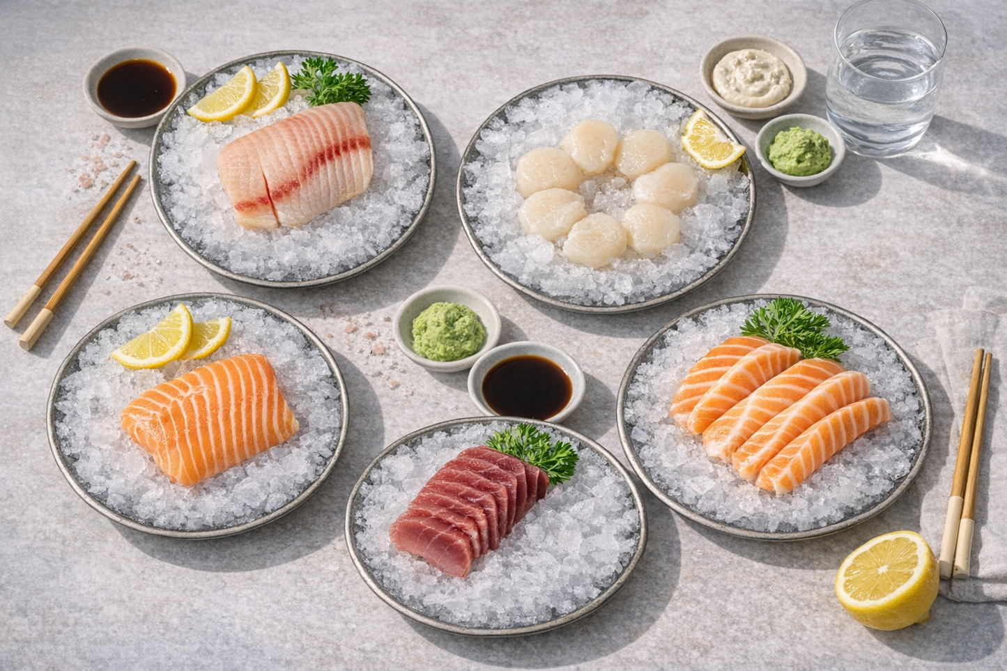 Premium Sashimi Selection | Fresh Mixed Sashimi Bundle – Getfish Seafood