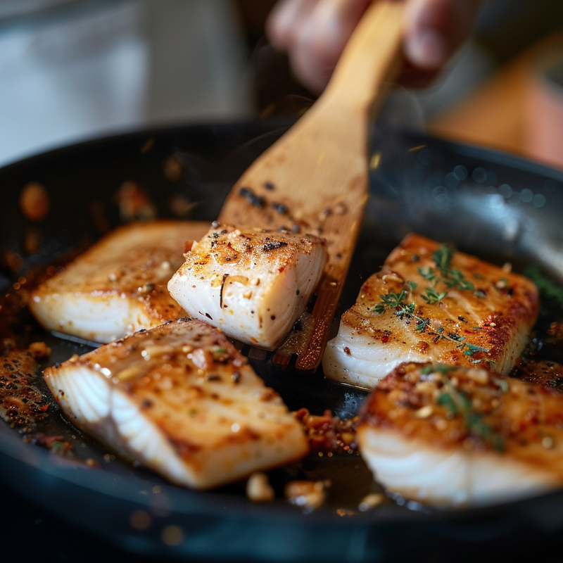 Pan-Fried Hoki with Lemon Basil Pesto Recipe – Getfish Seafood