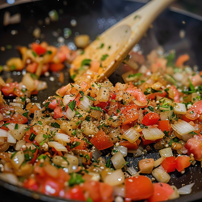 Seared Monkfish with Rustic Tomato and Herb Sauce Recipe – Getfish Seafood