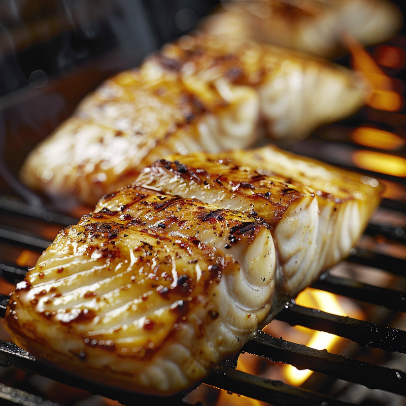 Grilled Kingfish Fillet with Charred Tomato Salsa Recipe – Getfish Seafood