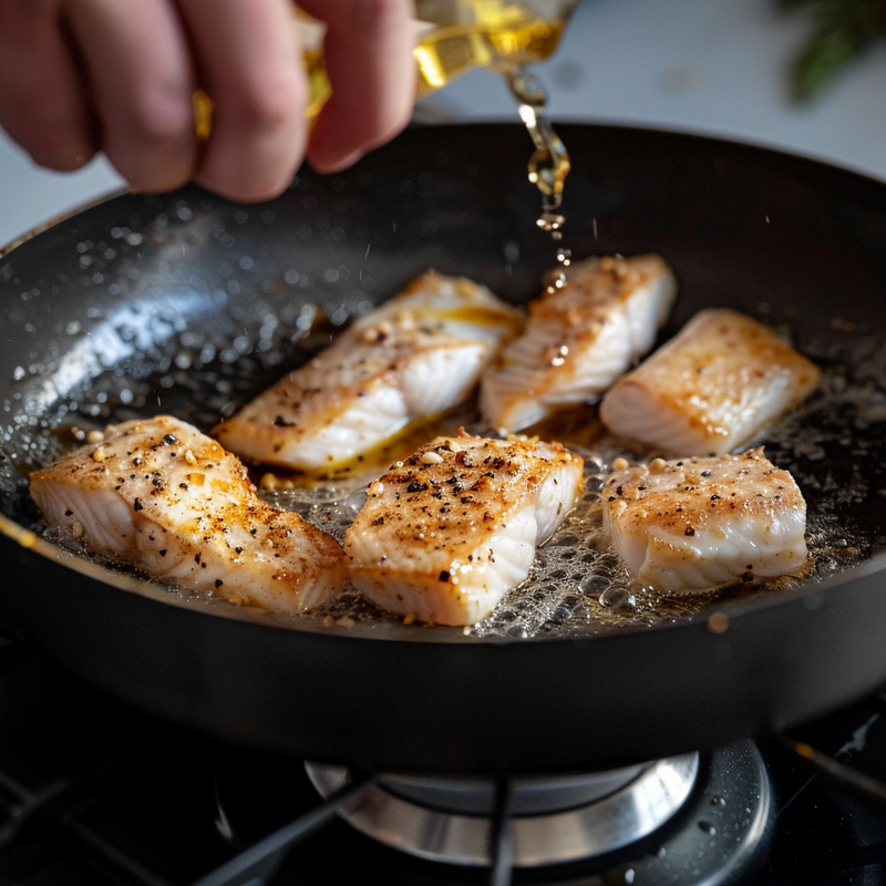 Seared Monkfish with Rustic Tomato and Herb Sauce Recipe – Getfish Seafood