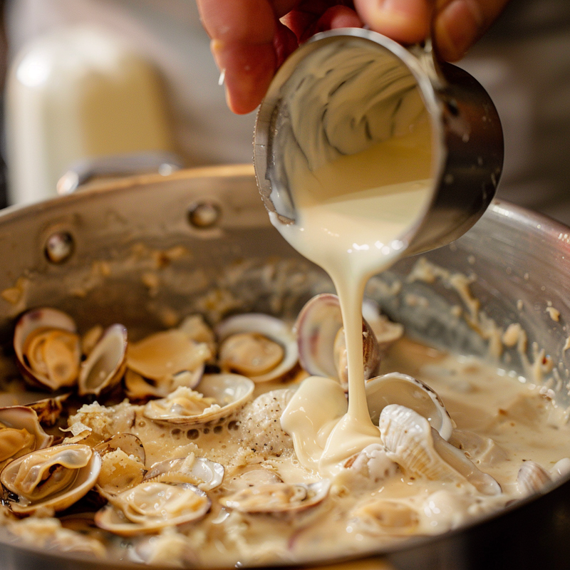 Creamy Pipis with Garlic and White Wine Recipe – Getfish Seafood